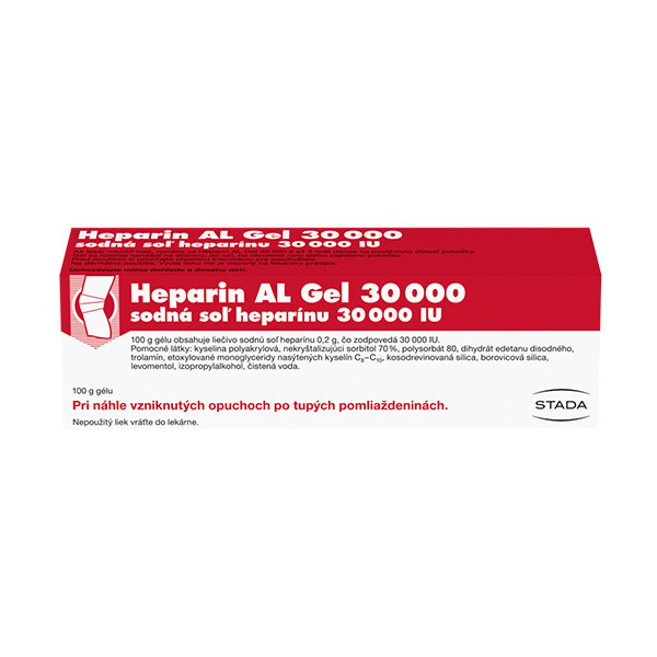 Heparin AL gél 30 000, 100g | etabletka