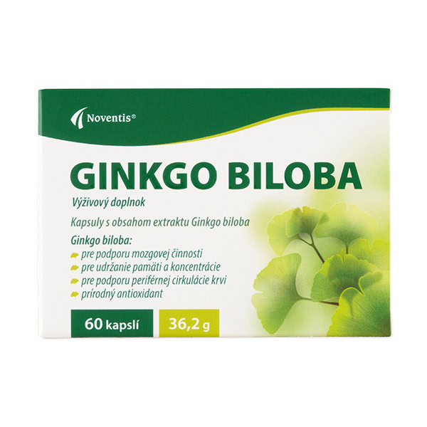 Noventis GINKGO BILOBA 60 kapsúl | etabletka
