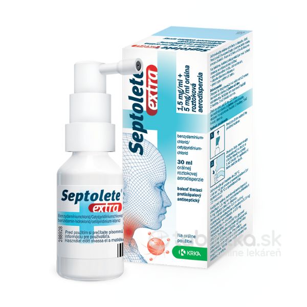 Septolete extra sprej 30ml | etabletka