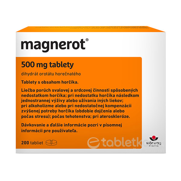 MAGNEROT 200 tabliet | etabletka