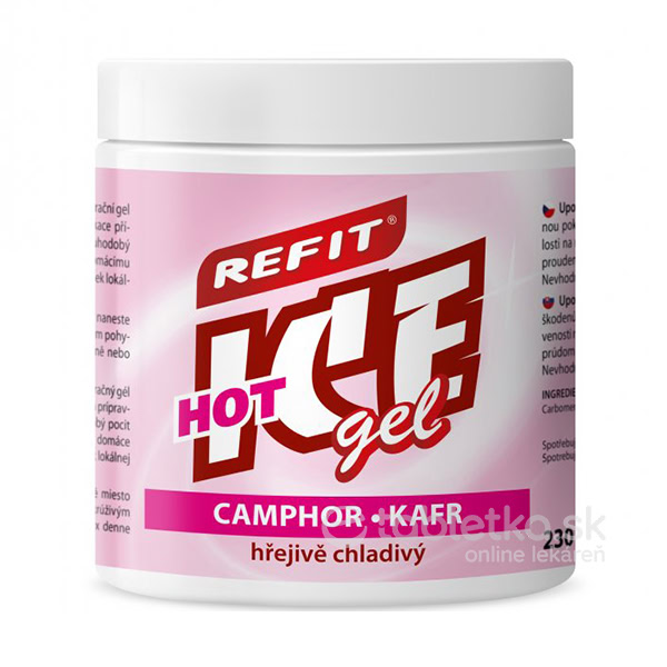 REFIT ICE GEL GÁFOR hrejivo-chladivý 230 ml | etabletka