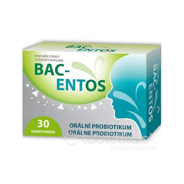 BAC-ENTOS tablety rozpustné v ústach 1x30 ks | etabletka