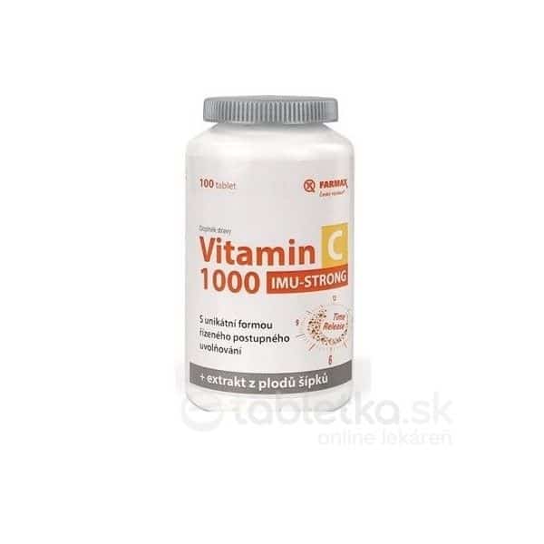 FARMAX Vitamín C 1000 IMU-STRONG 100 tabliet | etabletka