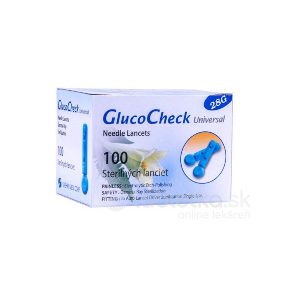 GLUCO-CHECK LANCETY 100KS | etabletka