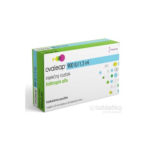 Ovaleap 900 IU/1,5 ml injekčný roztok | etabletka