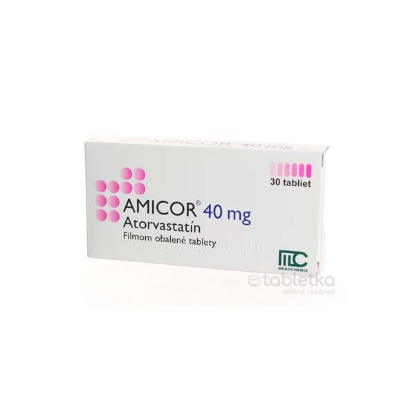 AMICOR 40 mg | etabletka