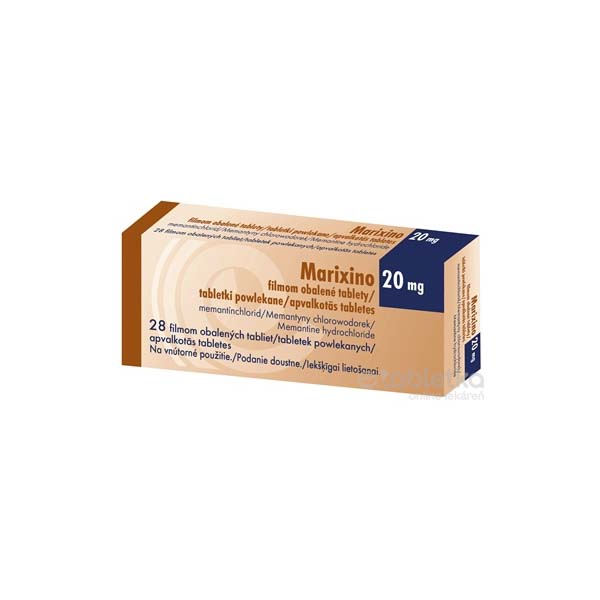Marixino 20 mg filmom obalené tablety | etabletka