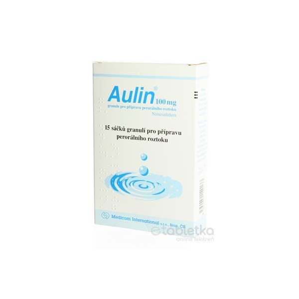 AULIN 100 mg granulát | etabletka
