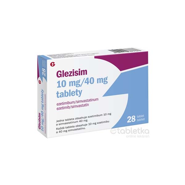 Glezisim 10 mg/40 mg tablety | etabletka