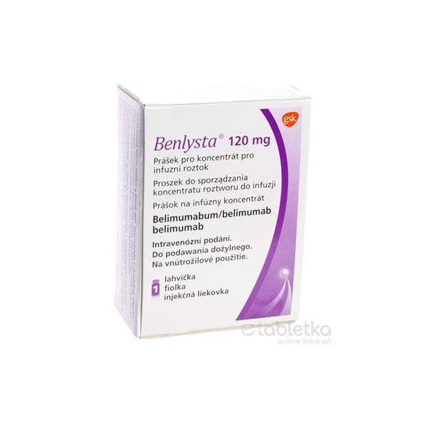 Benlysta 120 mg prášok na infúzny koncentrát | etabletka