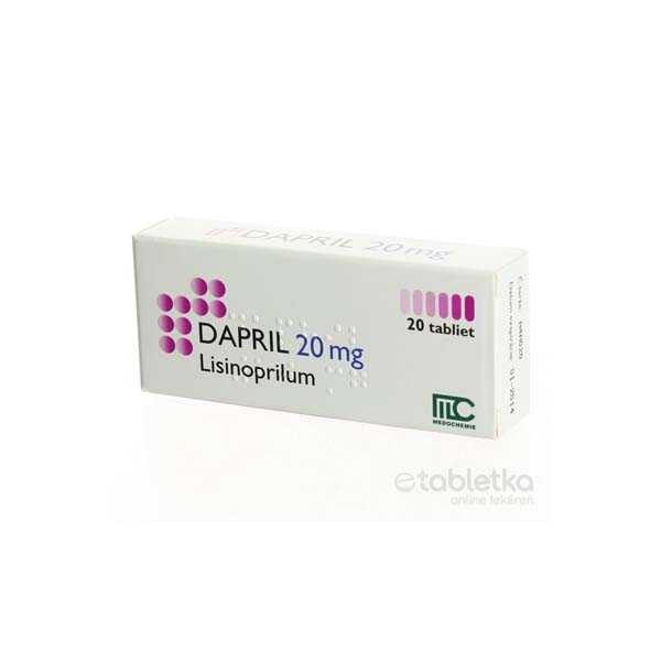 Dapril 20 mg | etabletka