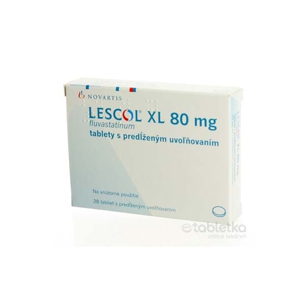 Lescol XL 80 mg | etabletka