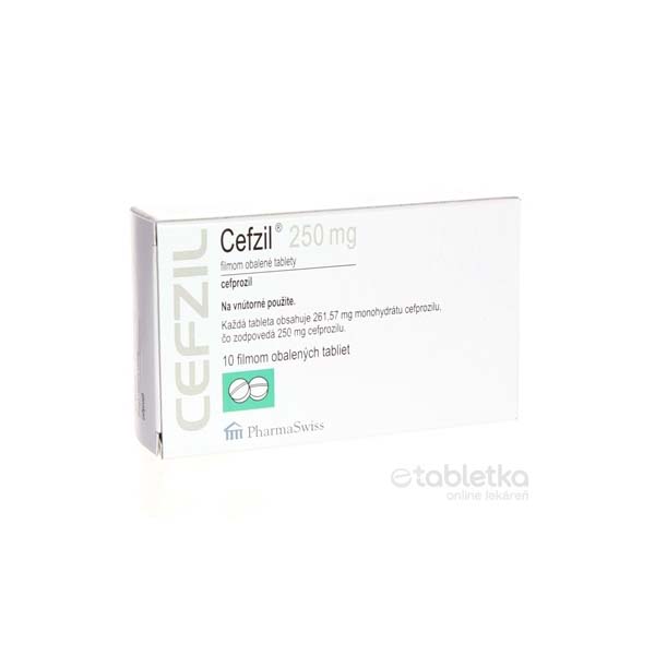 CEFZIL 250 mg | etabletka