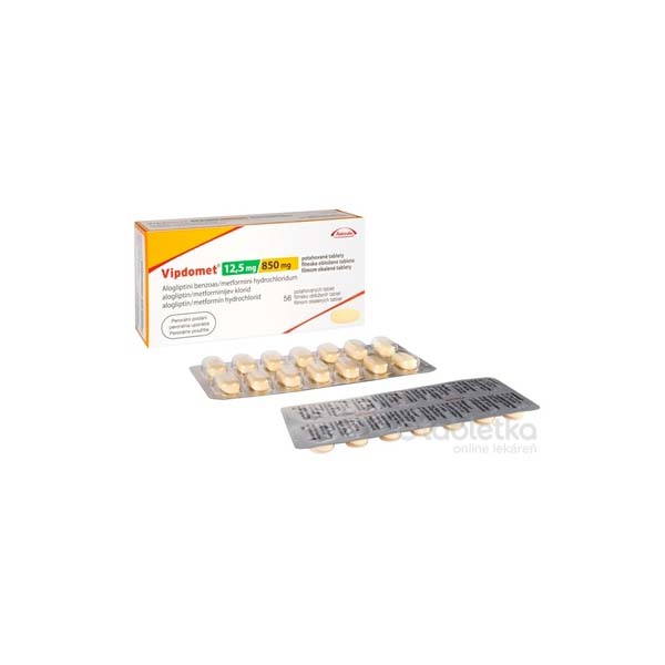 Vipdomet 12,5 mg/850 mg | etabletka
