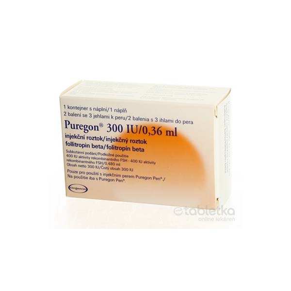PUREGON 300 IU/0,36 ml | etabletka
