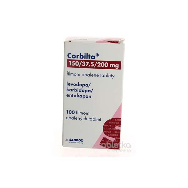 Corbilta 150 mg/37,5 mg/200 mg | etabletka