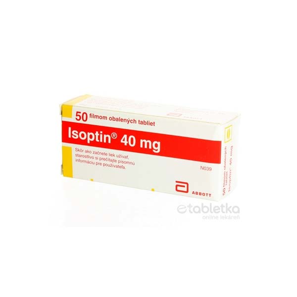 Isoptin 40 mg | etabletka