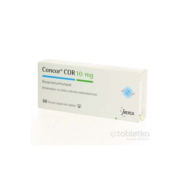 CONCOR COR 10 mg | etabletka