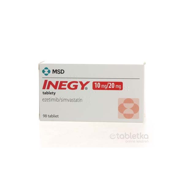 INEGY 10 mg/20 mg tablety | etabletka