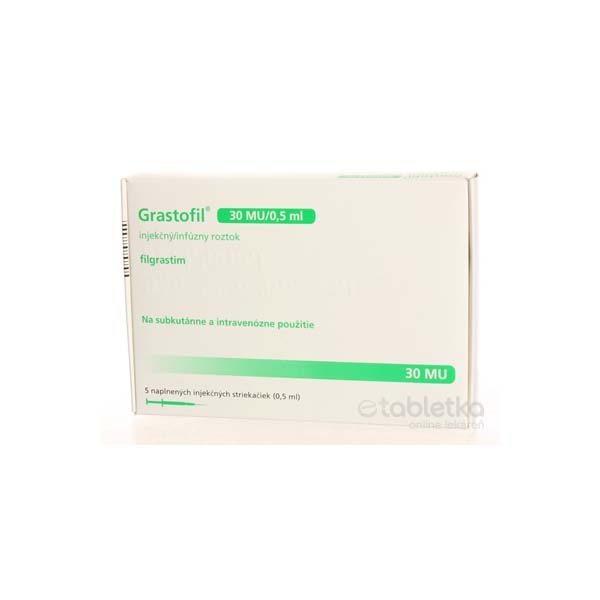 Grastofil 30 MU/0,5 ml | etabletka