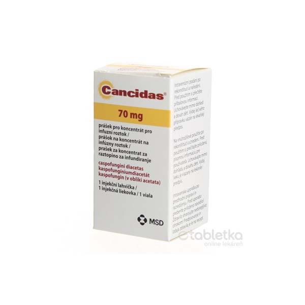 CANCIDAS 70 mg | etabletka