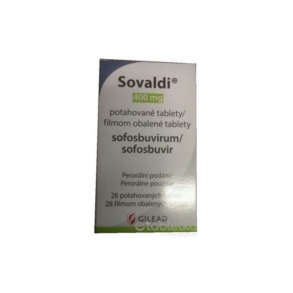 Sovaldi 400 mg filmom obalené tablety | etabletka