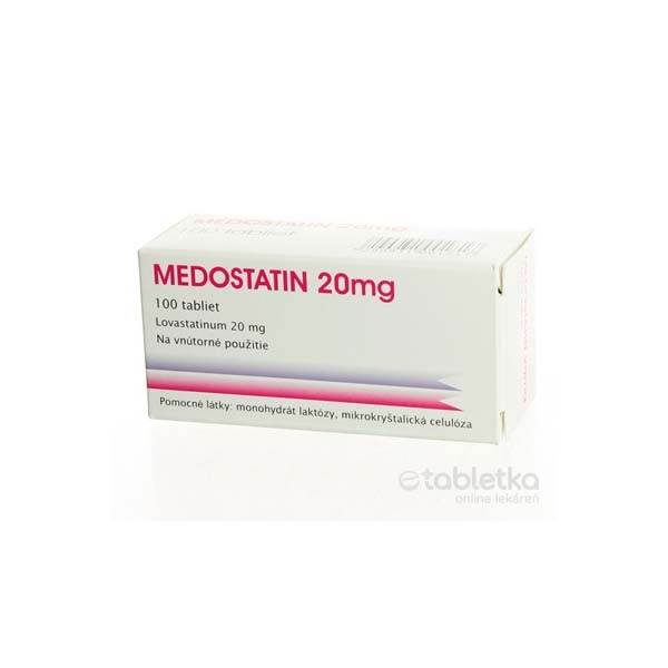 MEDOSTATIN 20 mg | etabletka