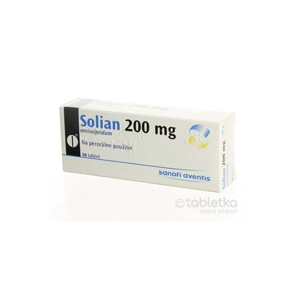SOLIAN 200 mg | etabletka
