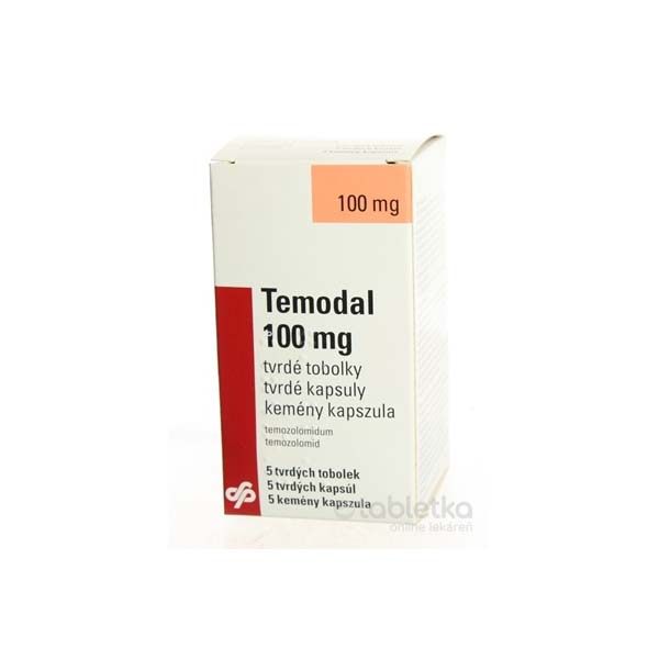 Temodal 100 mg tvrdé kapsuly | etabletka