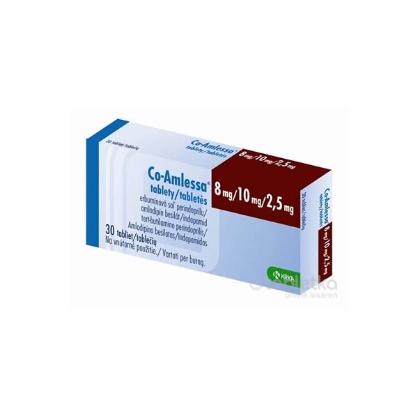 Co-Amlessa 8 mg/10 mg/2,5 mg tablety | etabletka