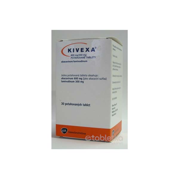 Kivexa 600 mg/300 mg | etabletka