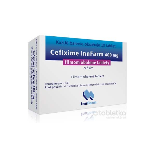 Cefixime InnFarm 400 mg | etabletka