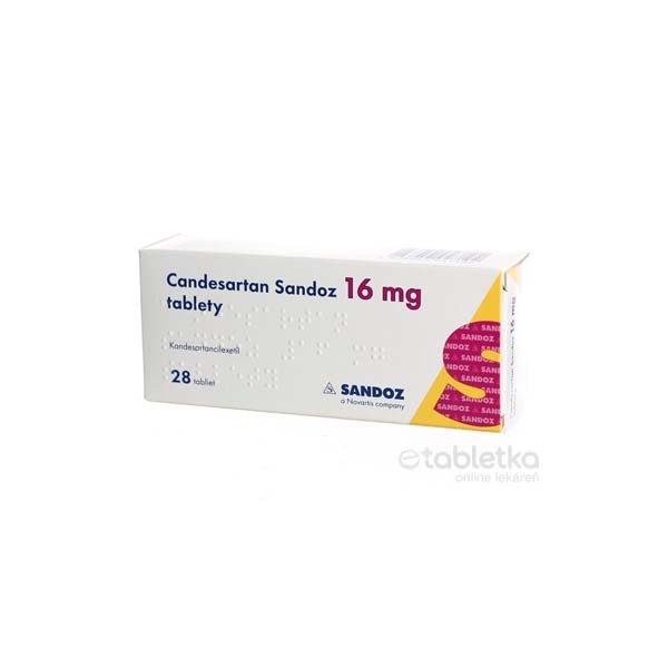 Candesartan Sandoz 16 mg tablety | etabletka