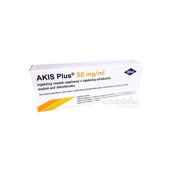 AKIS Plus 50 mg/ml | etabletka