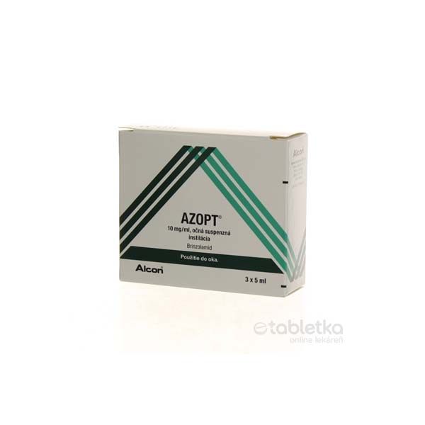 AZOPT 10 mg/ml | etabletka