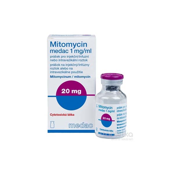 Mitomycin medac 1 mg/ml | etabletka