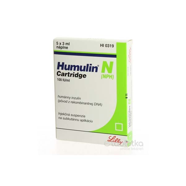 HUMULIN N (NPH) CARTRIDGE | etabletka
