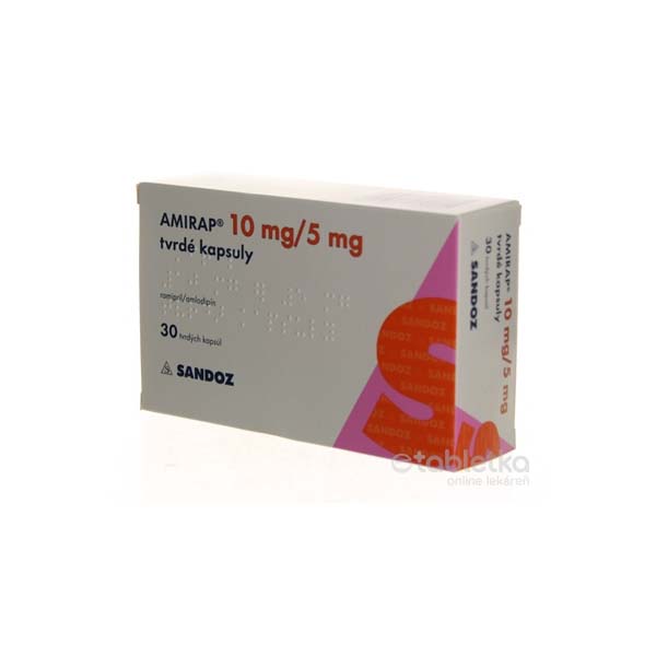 AMIRAP 10 mg/5 mg tvrdé kapsuly | etabletka
