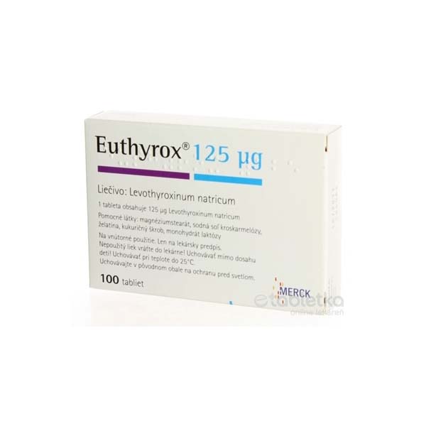 Euthyrox 125 mikrogramov | etabletka