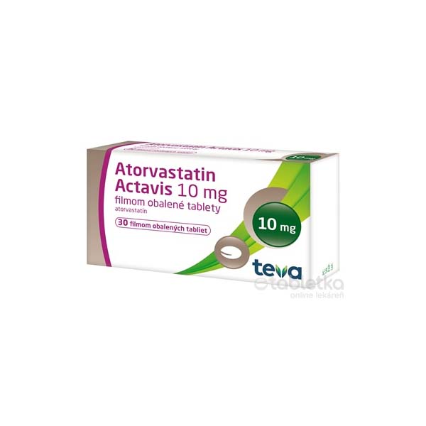 Atorvastatin Actavis 10 mg | etabletka