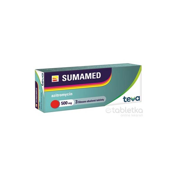 SUMAMED 500 mg | etabletka