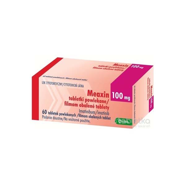 Meaxin 100 mg filmom obalené tablety | etabletka