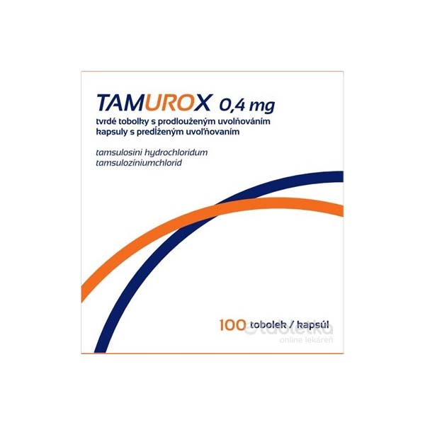 TAMUROX 0,4 mg kapsuly s predĺženým uvoľňovaním | etabletka