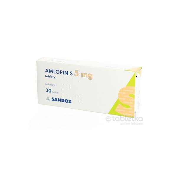 AMLOPIN S 5 mg tablety | etabletka