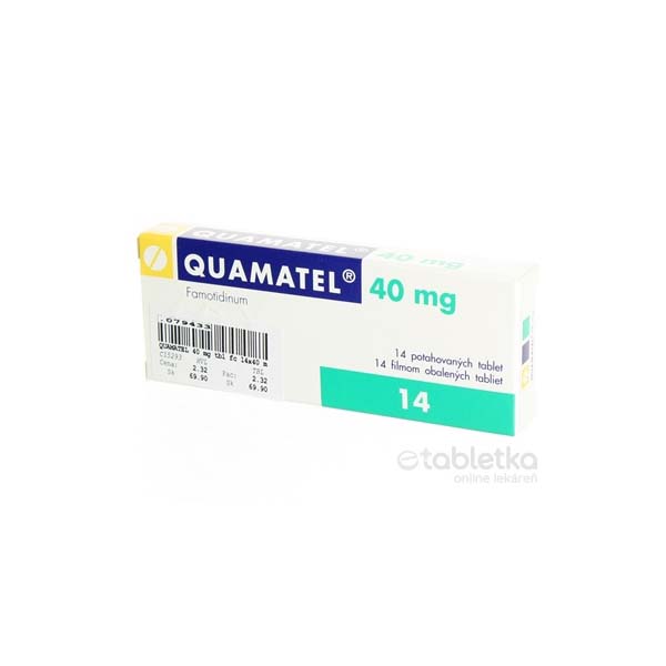 QUAMATEL 40 mg | etabletka