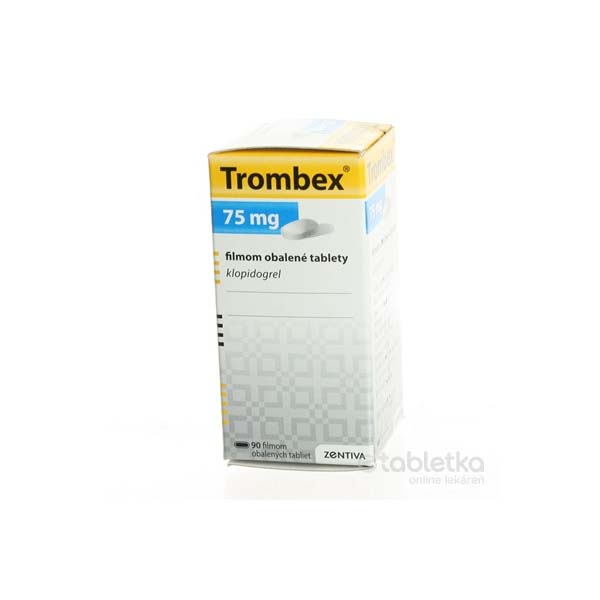 Trombex 75 mg filmom obalené tablety | etabletka