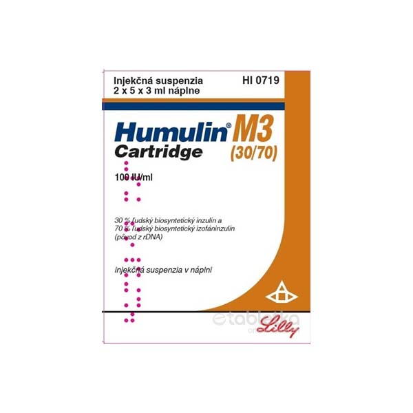 Humulin M3 (30/70) Cartridge | etabletka