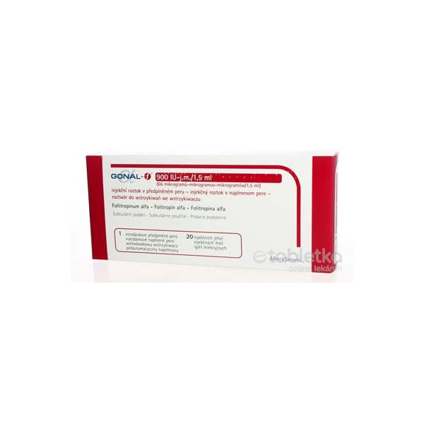 GONAL-f 900 IU/1,5 ml (66 µg/1,5 ml) | etabletka