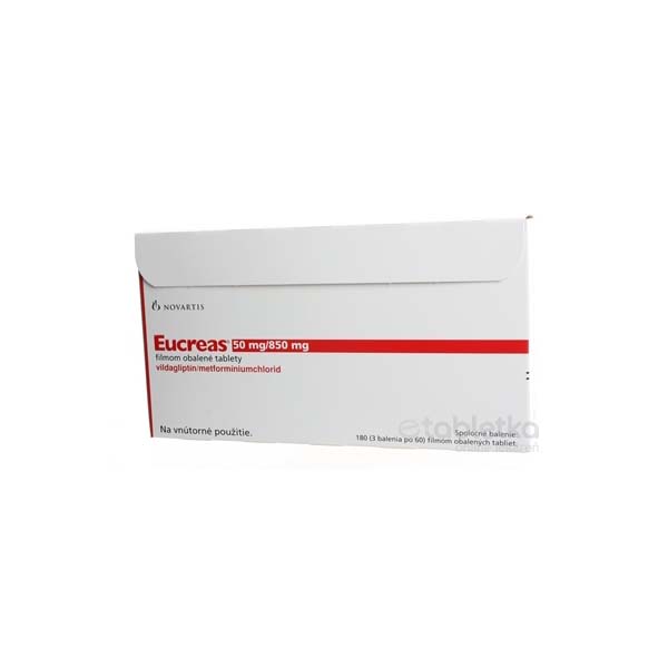 Eucreas 50 mg/850 mg | etabletka