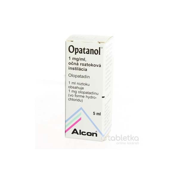 OPATANOL 1 mg/ml očná roztoková instilácia | etabletka